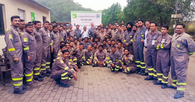 India Maintenance Project Achieves 5 Million LTI-Free Hours - CR3 Group